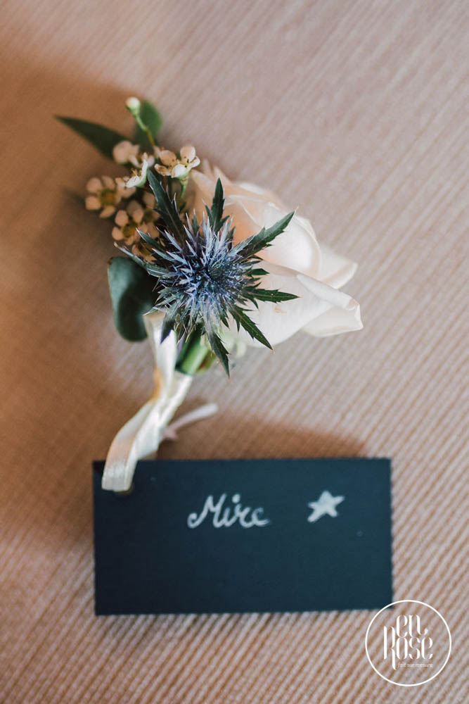 Cocardă de mire Navy Bloom – enRose