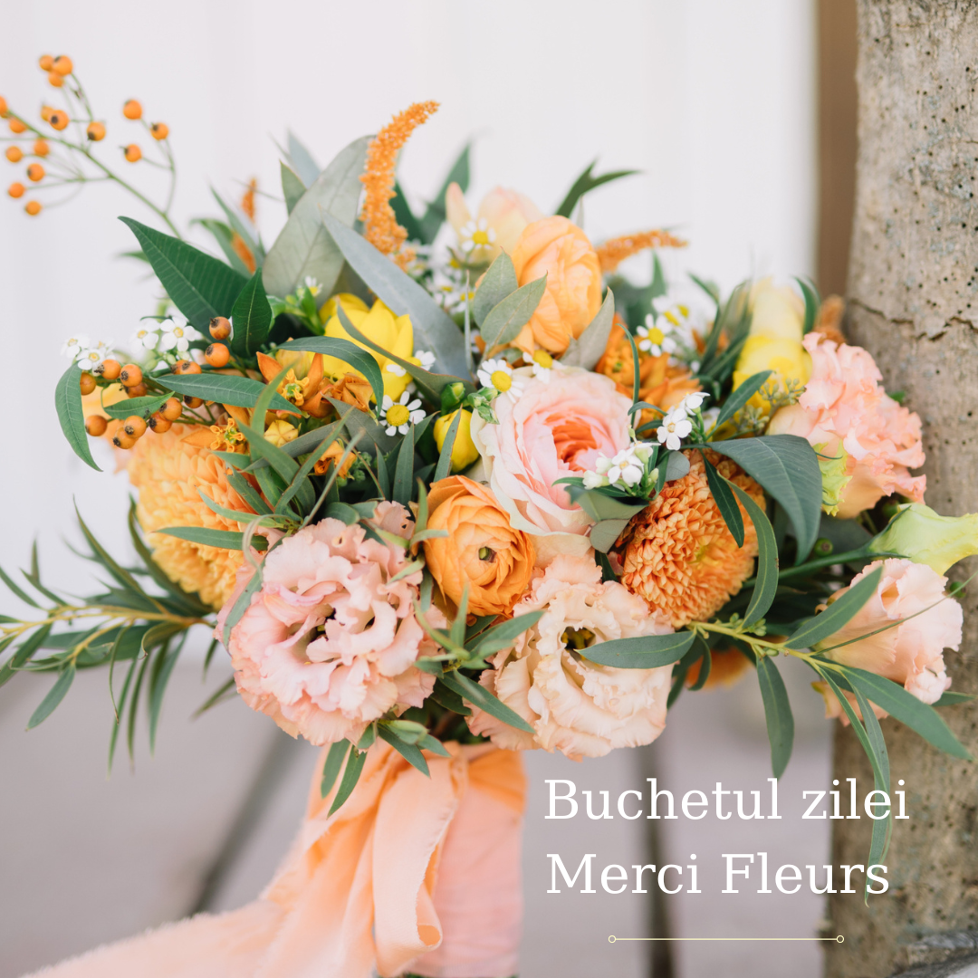 Merci Fleurs - Buchetul zilei cu flori proaspete - enRose