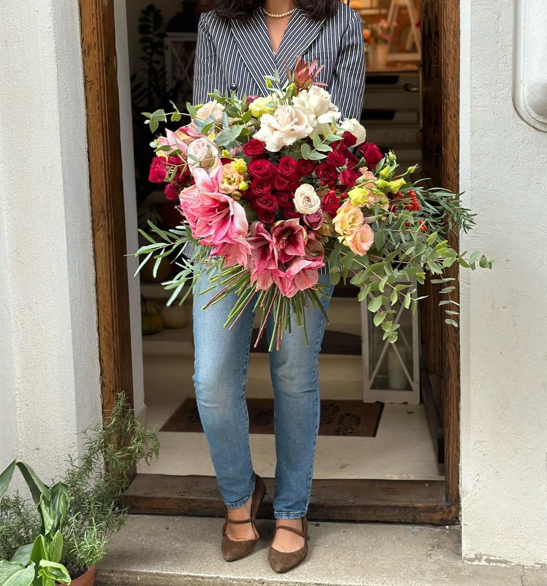 PREMIUM Buchet cu flori amaryllis Victoria - enRose