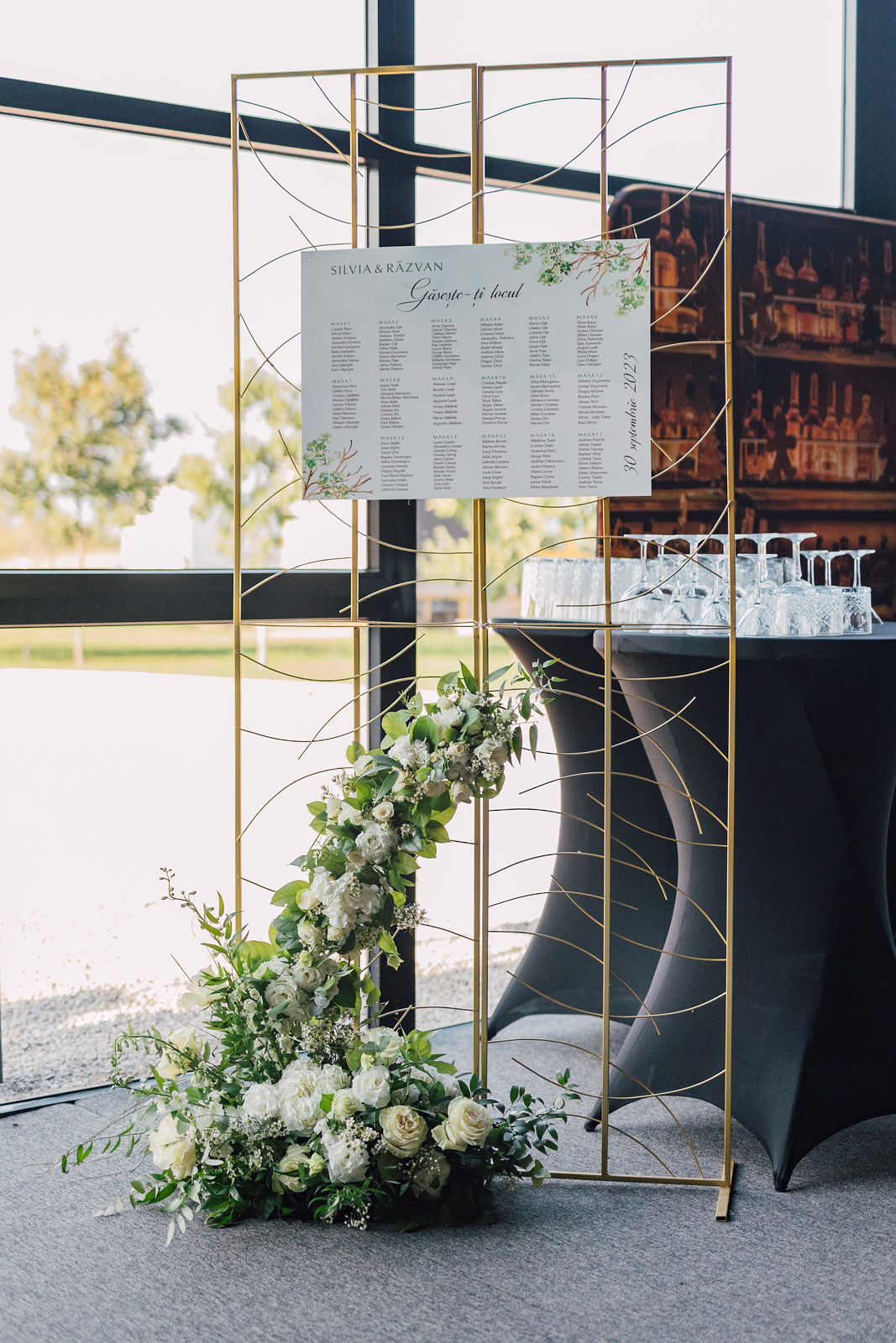 Ansamblu de întâmpinare la nuntă Greenery - enRose